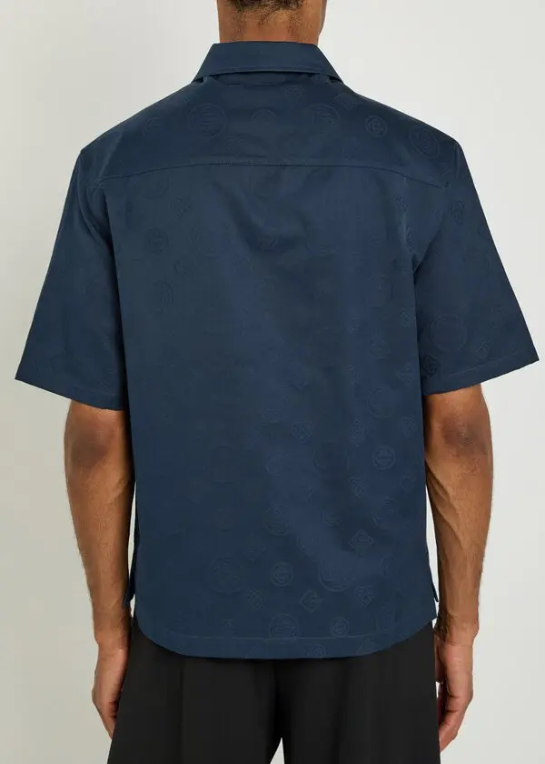 Casablanca Monogram Cotton Shirt