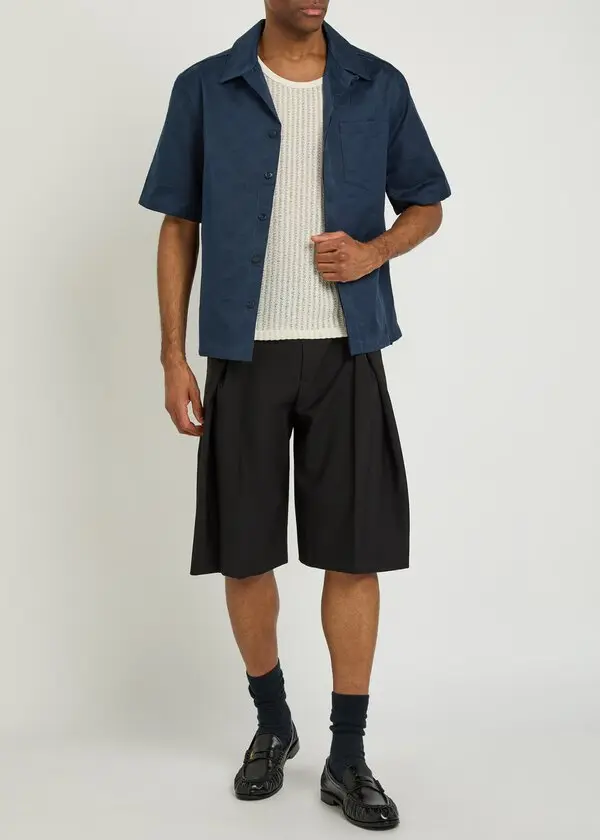 Casablanca Monogram Cotton Shirt