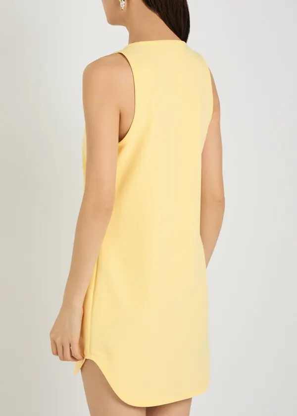 Wardrobe.NYC Stretch-crepe Mini Dress