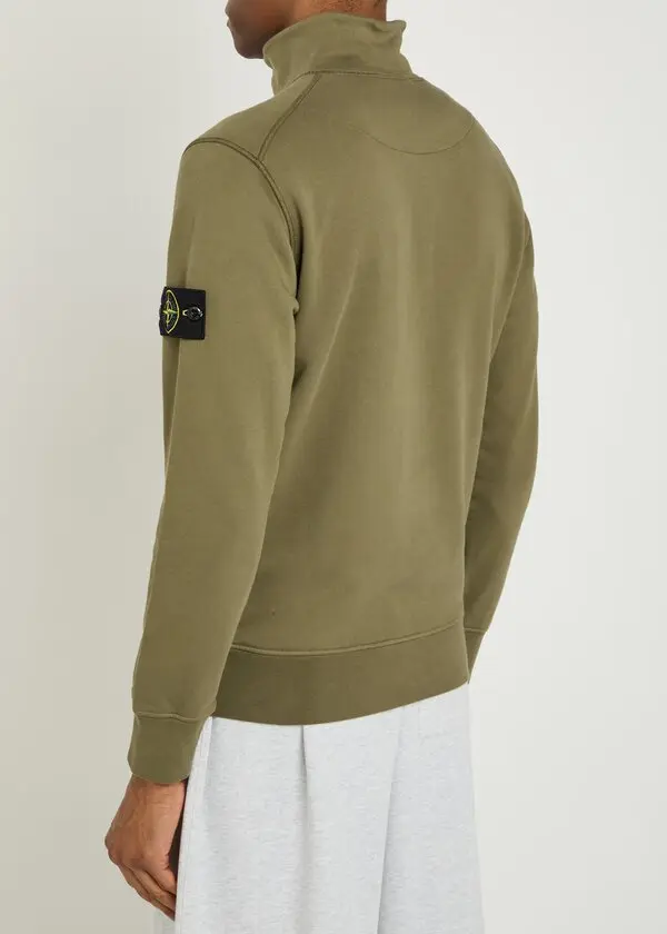 Stone Island Cotton Half-zip Sweatshirt