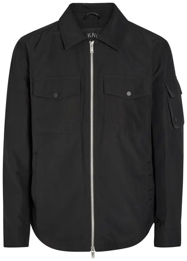 Moose Knuckles Charlesbourg Shell Overshirt - Black