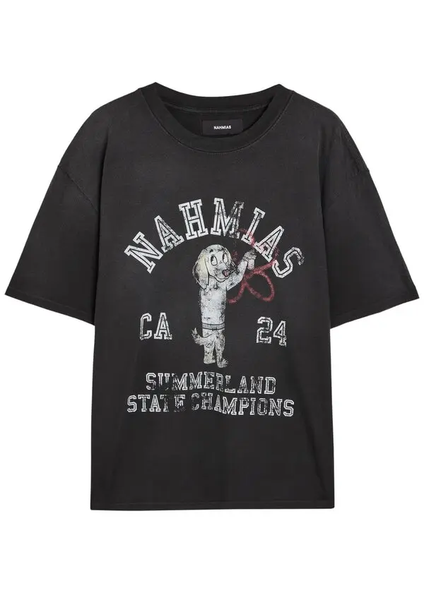 NAHMIAS State Champions Printed Cotton T-shirt