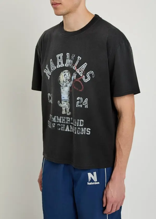 NAHMIAS State Champions Printed Cotton T-shirt