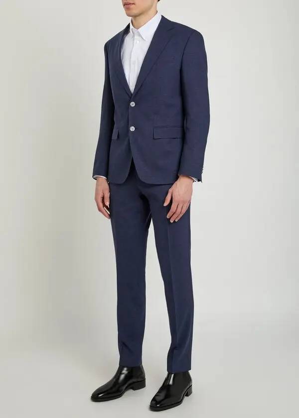 BOSS Woven Suit - Navy