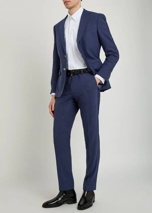 BOSS Woven Suit - Navy