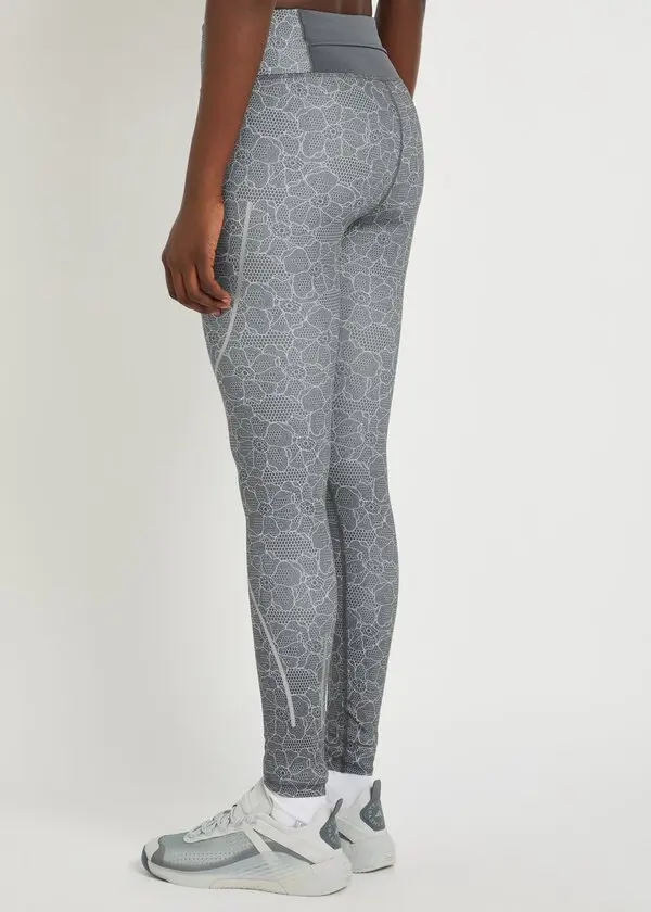 Stella McCartney Adidas X Printed Stretch-jersey Leggings