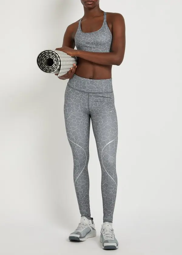 Stella McCartney Adidas X Printed Stretch-jersey Leggings
