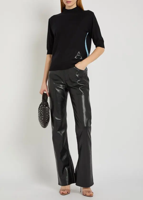AN-Y1 Naples Funnel-neck Cashmere Jumper