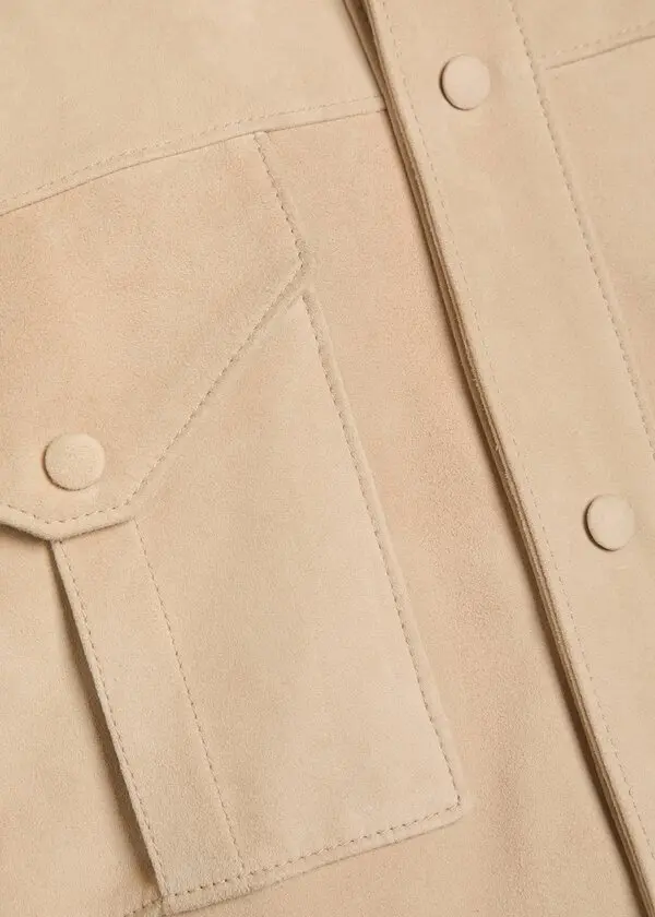 VALSTAR Blackley Suede Overshirt