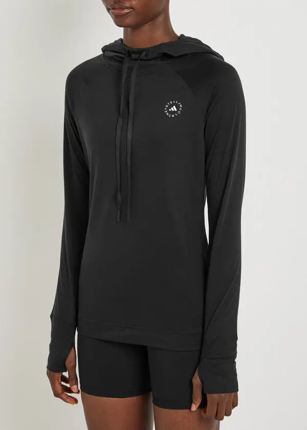 Stella McCartney Adidas X Hooded Jersey Training Top