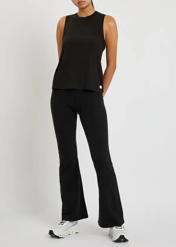 Vuori Stretch-jersey Tank Top - Black