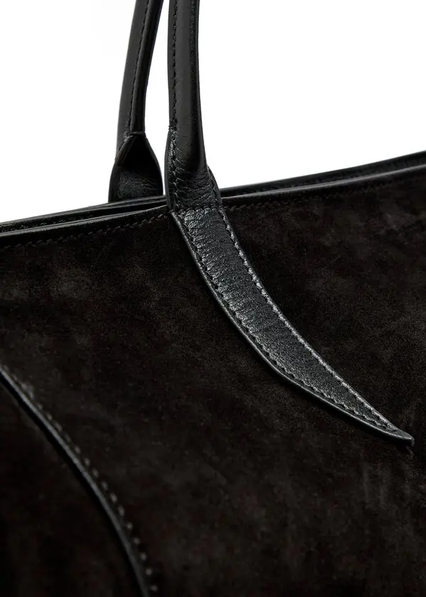 METIER Incognito 42 Suede Tote Bag - Black
