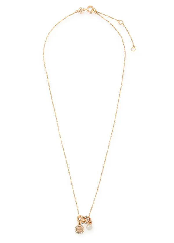 Tory Burch Icon 18kt -plated Necklace