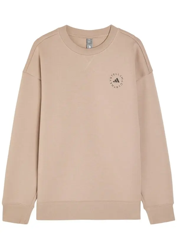 Stella McCartney Adidas X Logo-print Cotton Sweatshirt