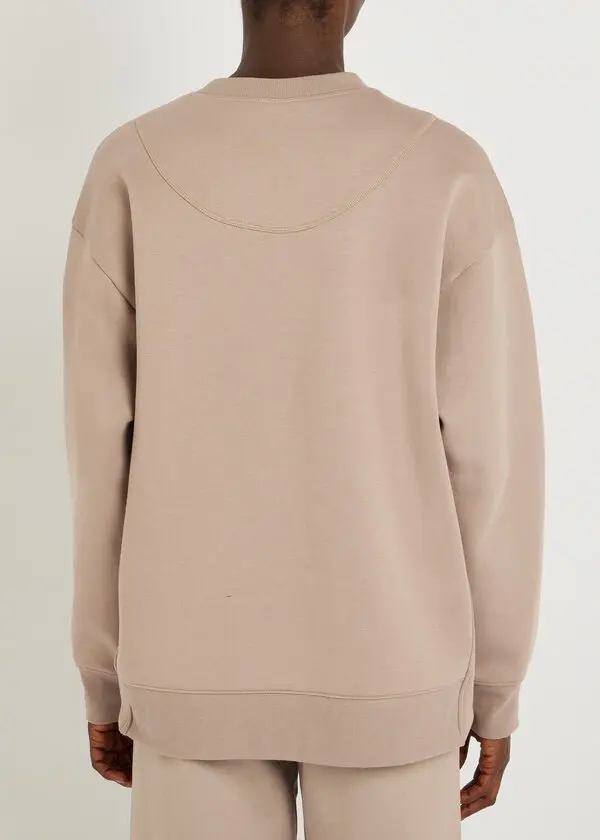 Stella McCartney Adidas X Logo-print Cotton Sweatshirt