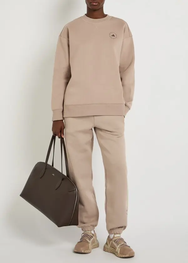 Stella McCartney Adidas X Logo-print Cotton Sweatshirt
