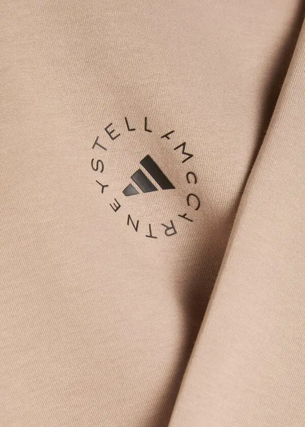 Stella McCartney Adidas X Logo-print Cotton Sweatshirt