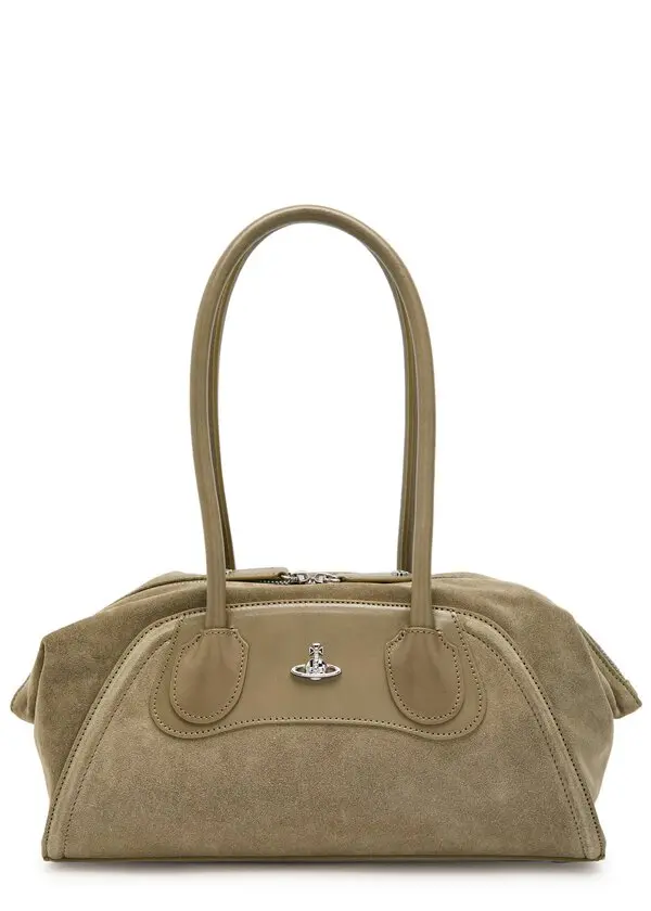 VIVIENNE WESTWOOD Shirley Small Suede Holdall