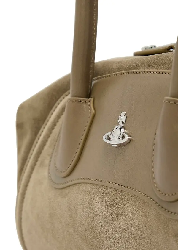 VIVIENNE WESTWOOD Shirley Small Suede Holdall