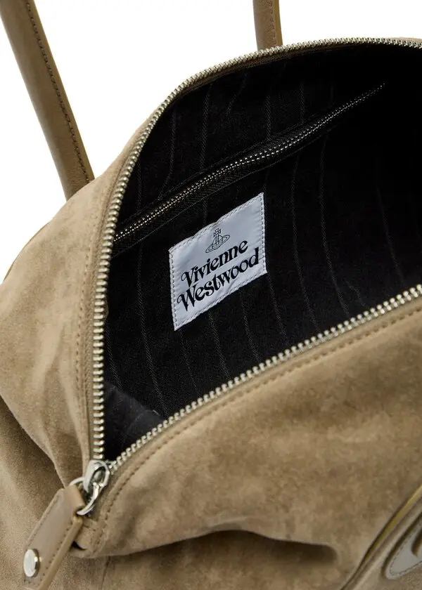 VIVIENNE WESTWOOD Shirley Small Suede Holdall