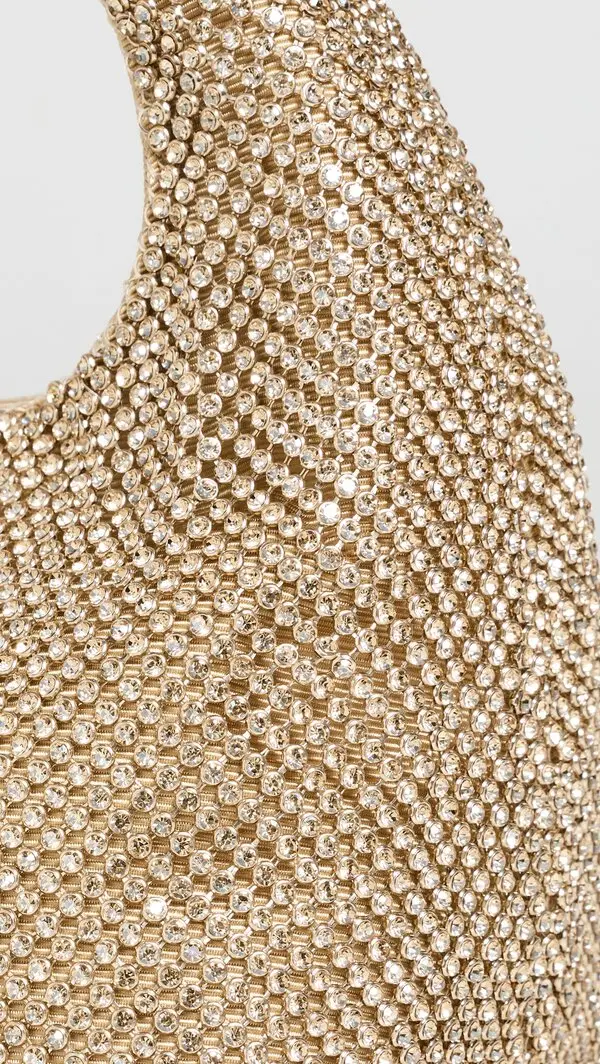 LOEFFLER RANDALL Kenzie Mini Bucket Clutch - Shadow Gold