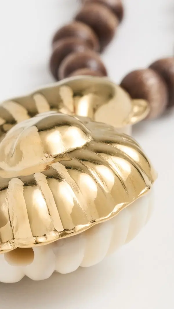 Maison Irem Orb Seashell Pendant Necklace