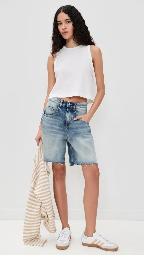Rails Boxy Tank - Whiteout