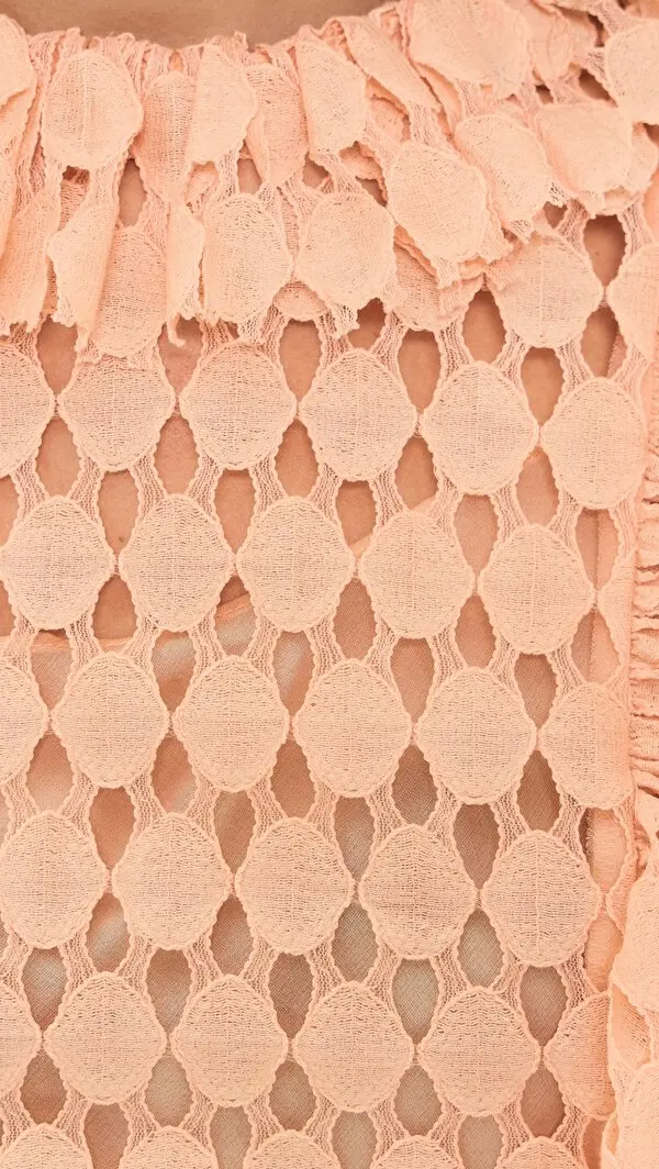 Ulla Johnson Daevy Lace Top - Blush