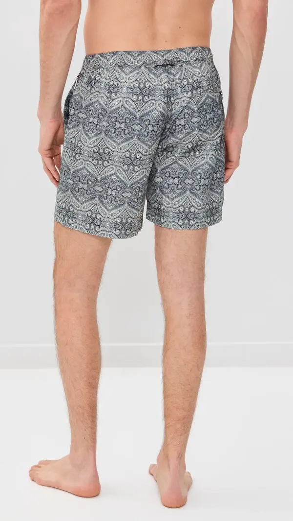Orlebar Brown Bulldog Drawcord Swim Trunks - Night Iris