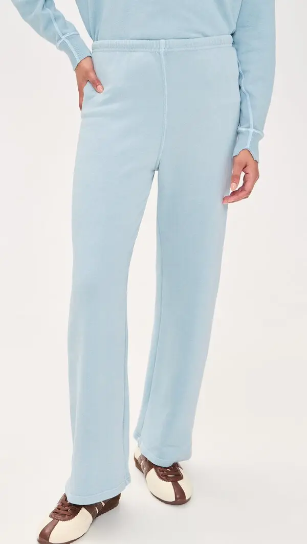 The Great. The Lap Sweatpants - Whisper Blue