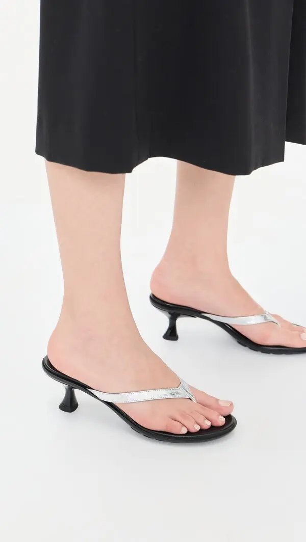 MANSUR GAVRIEL Mari Sandals - Silver