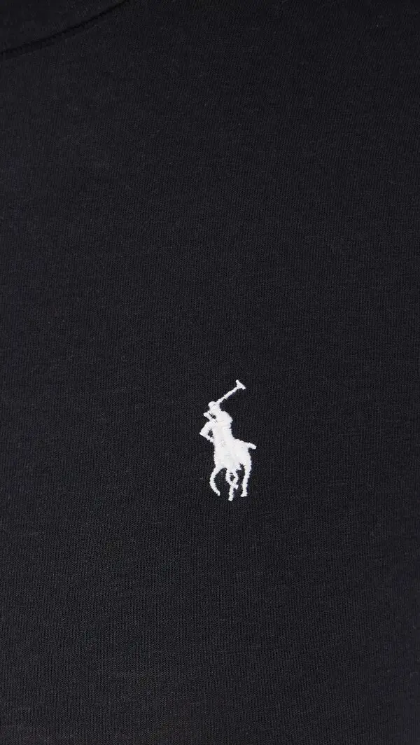 Polo Ralph Lauren Short Sleeve Thong Bodysuit - Onyx