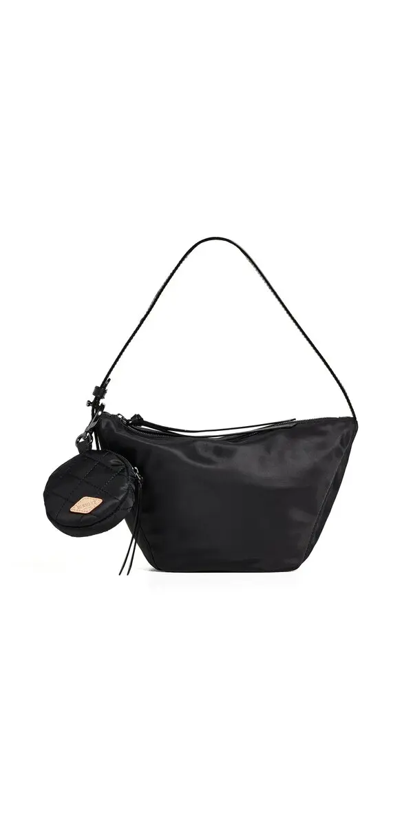 Mz Wallace Small Waverly Hobo Bag - Black