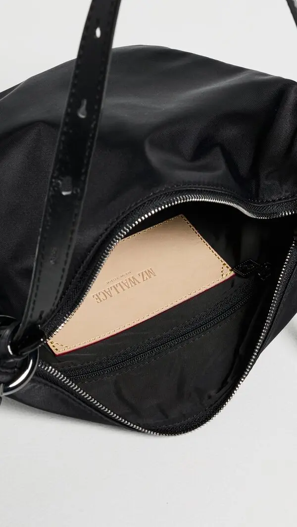 Mz Wallace Small Waverly Hobo Bag - Black