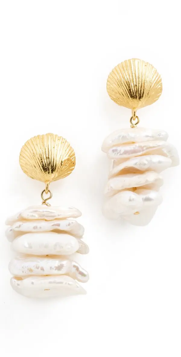 Maison Irem Fide Earrings - Gold