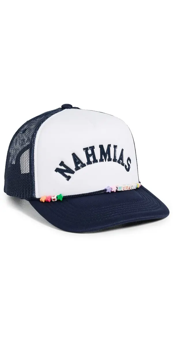 NAHMIAS Friendship Trucker Cap - Blue Accessories