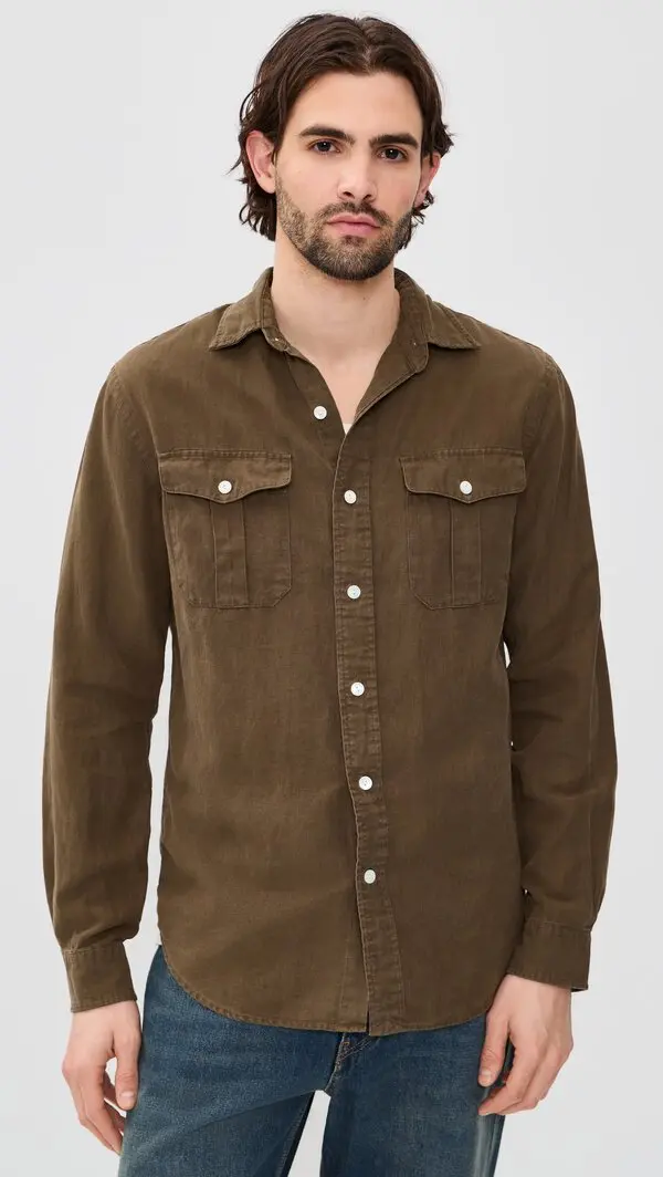 Polo Ralph Lauren Original Label Silk Canvas Ranger Shirt