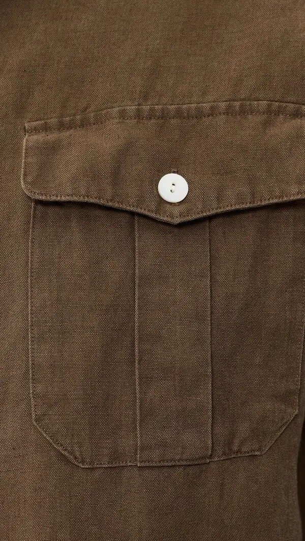 Polo Ralph Lauren Original Label Silk Canvas Ranger Shirt