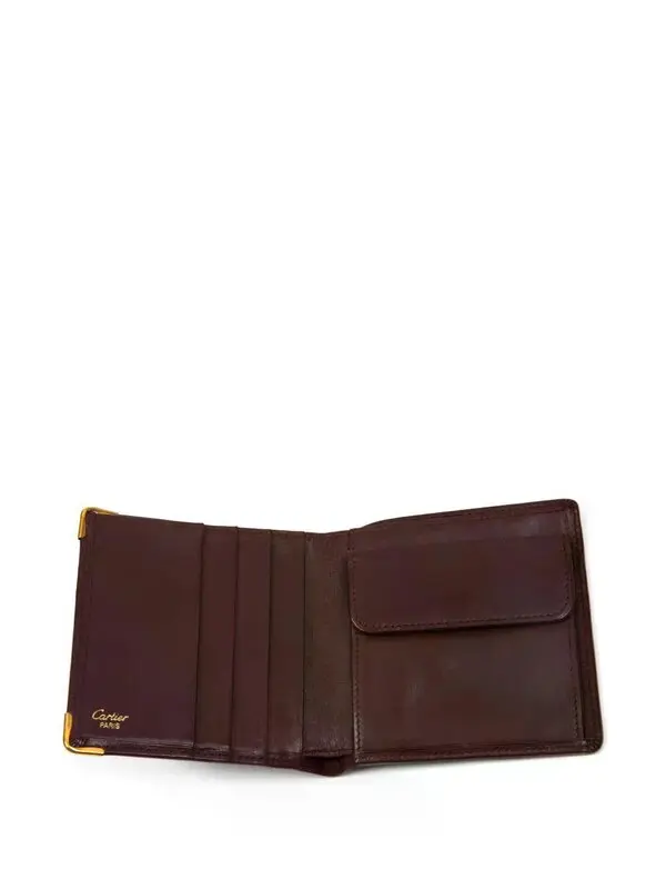 Cartier 1990s Medium Leather Wallet