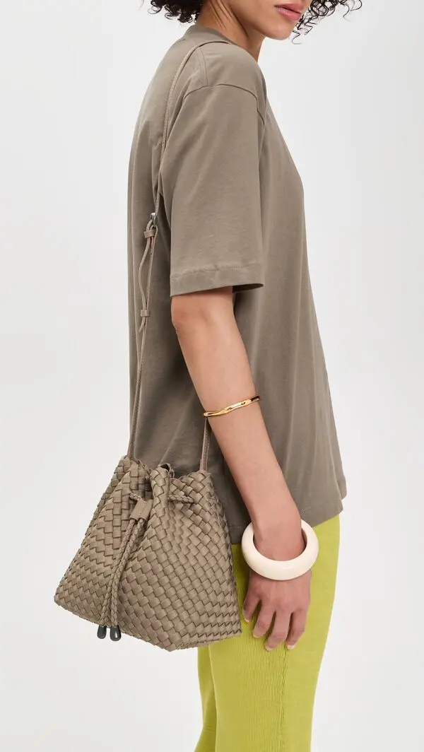 NAGHEDI Gramercy Medium Bucket Bag - Cashmere