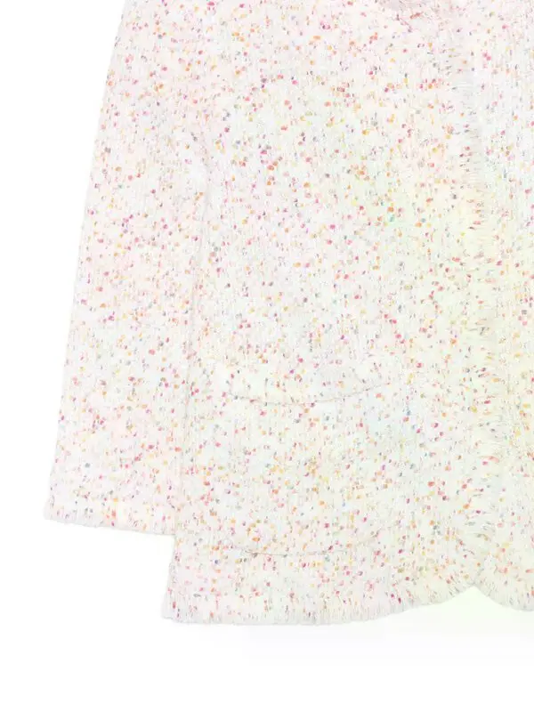 Bruno Manetti Popcorn Frayed Jacket