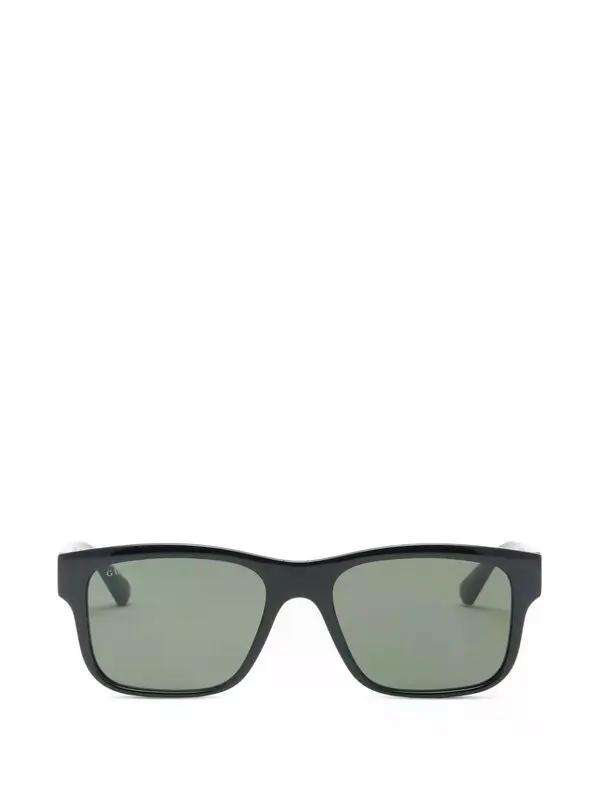 Gucci Rectangle Frame Sunglasses - Black