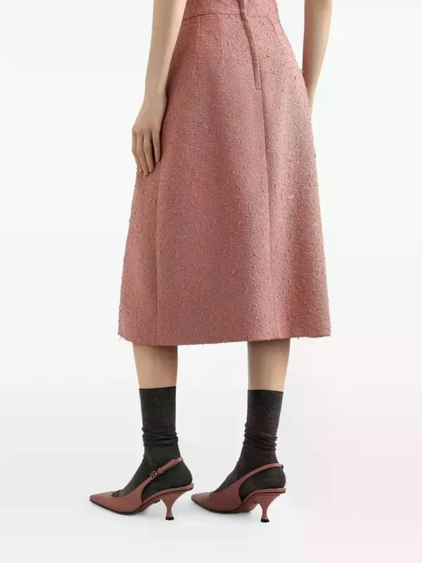 Dolce & Gabbana Bouclé-effect Midi Skirt