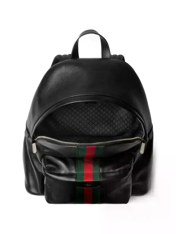 Gucci Web Trademark Backpack