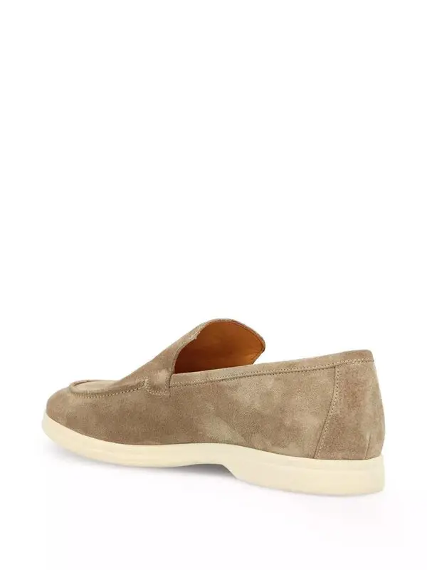 Tagliatore Almond Toe Loafers - Neutrals