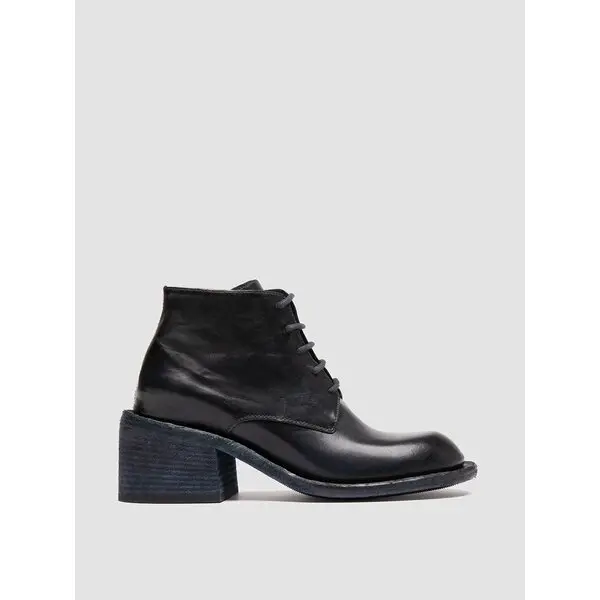 OC MARKETPLACE Wilds 001 Leather Derby Shoes - Blue