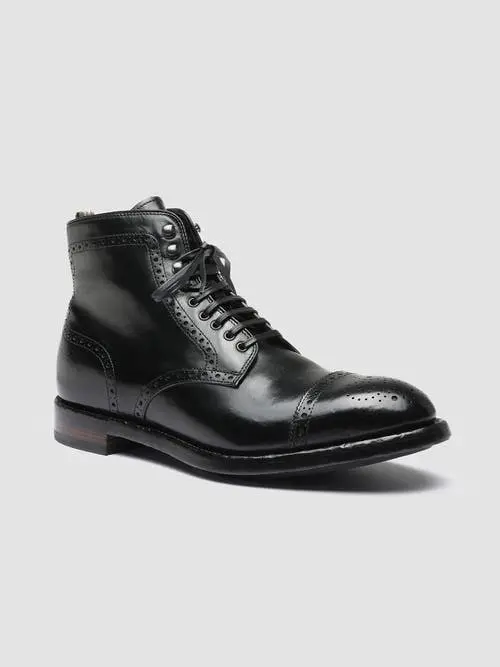 Officine Creative Temple 004 Leather Ankle Boot
