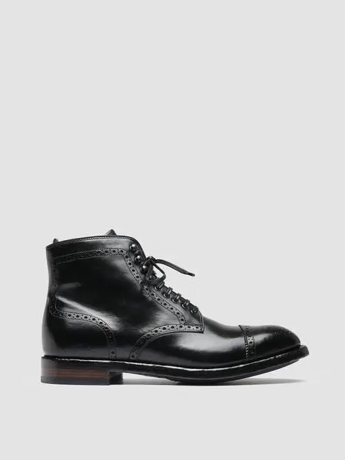 Officine Creative Temple 004 Leather Ankle Boot