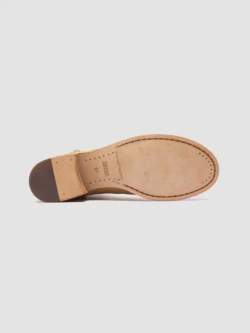 Officine Creative Shantel 004 Suede Zipped Boots - Camel