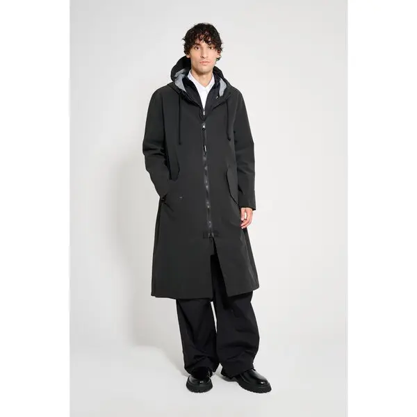 Stutterheim Martins Fishtail Parka - Black